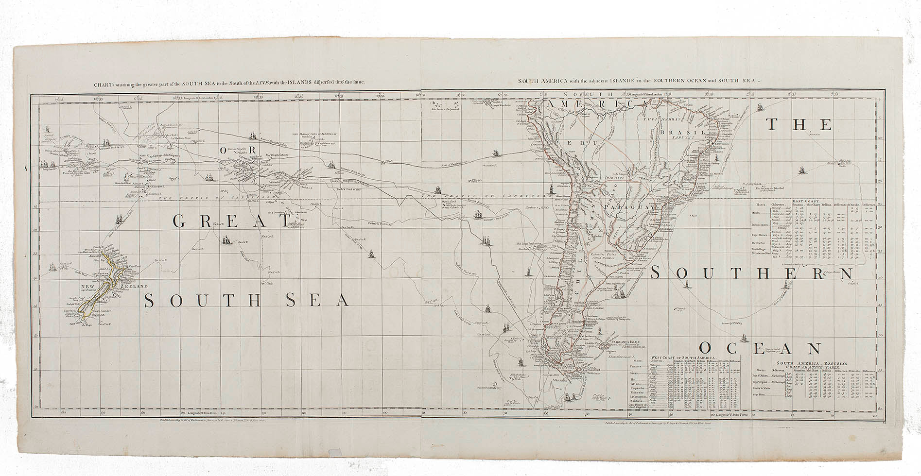 Map 3: Great South Sea – Leighton Library Shop