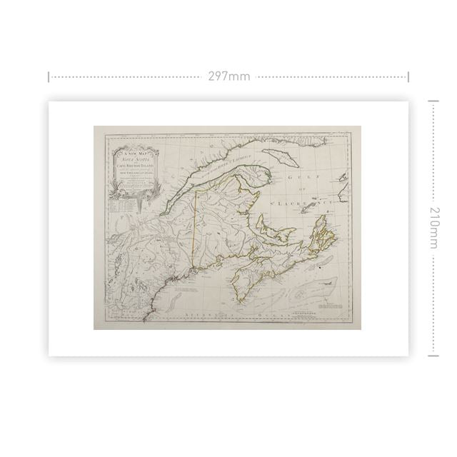 Nova Scotia and Cape Breton (The American Atlas) Art Print – Leighton ...